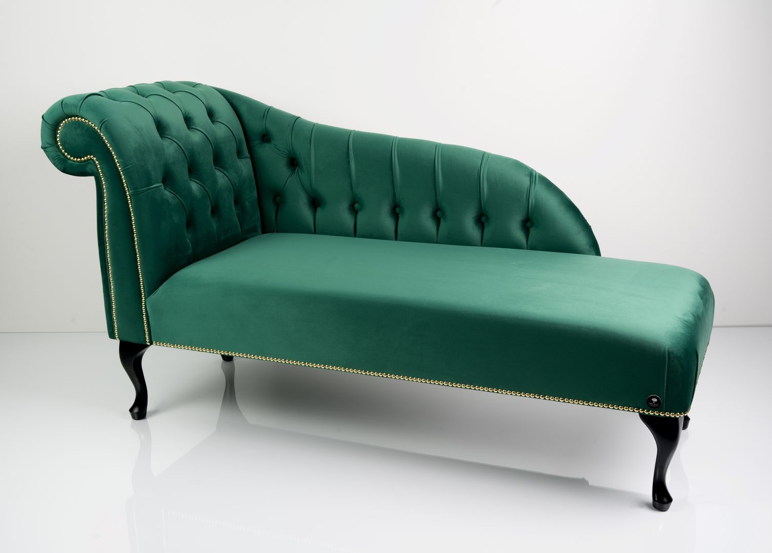 Szezlong Butelkowa Zieleń SP-1