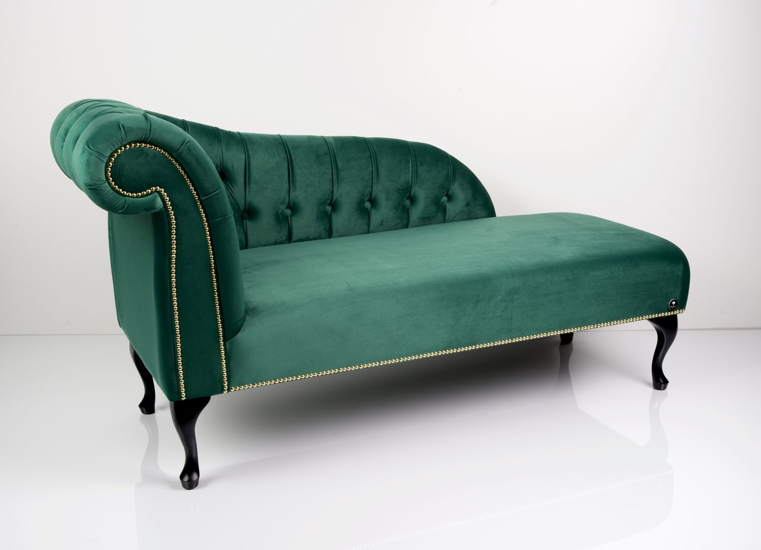 Szezlong Butelkowa Zieleń SP-1